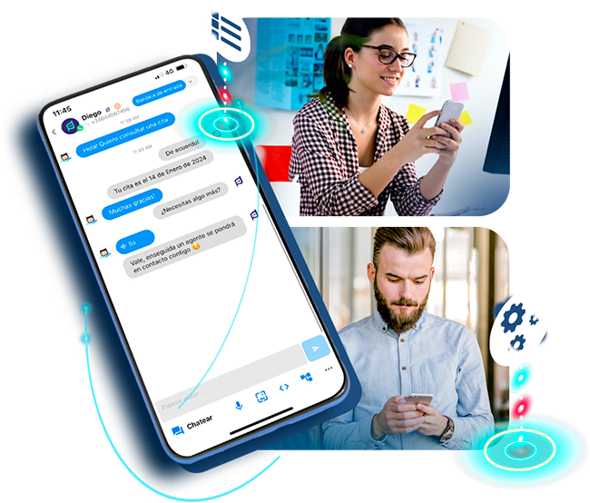 Persone.chat - WhatsApp + IA